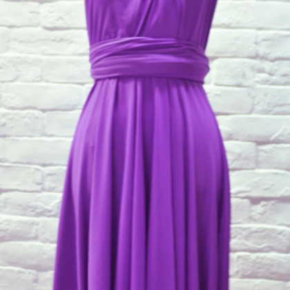 Purple Simple Prom Dresses,short Homecoming Dress on Luulla