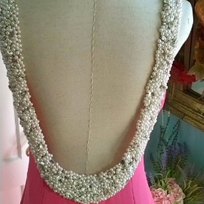 Pink Backless Prom Dresses,open Back Prom Gowns, Pink Prom Dresses ...