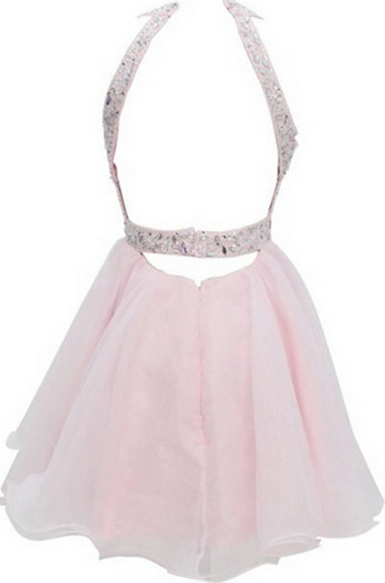 Cute Backless Homecoming Dress,spaghetti Straps Homecoming Dresses on ...