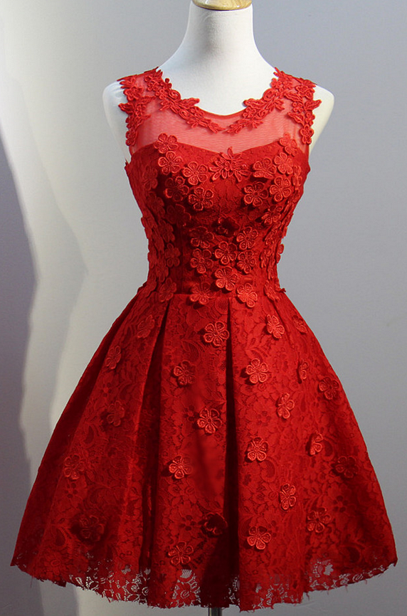 Red Homecoming Dress,short Homecoming Dress on Luulla