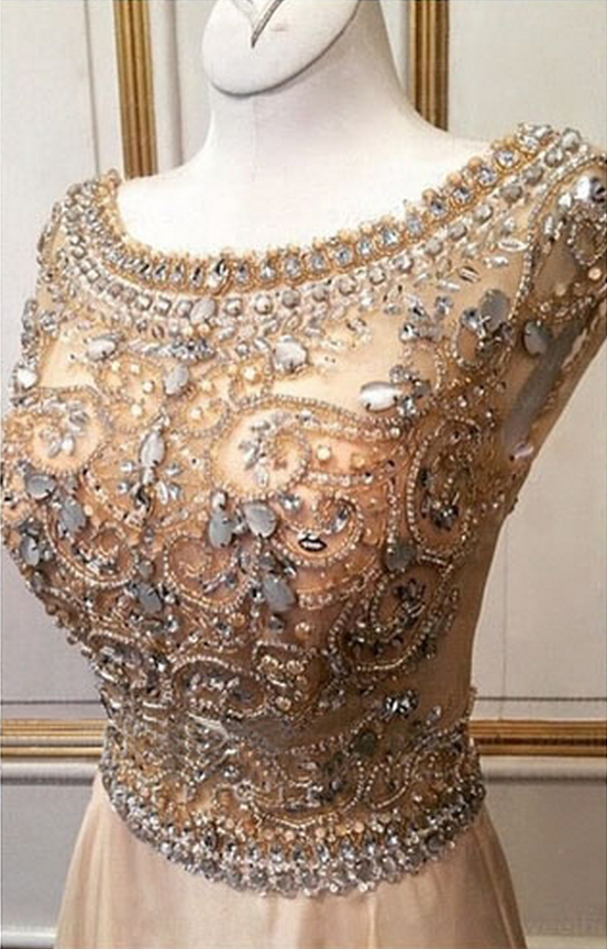 Long Prom Dress, Cap Sleeve Prom Dress, Popular Prom Dress, Formal Prom ...