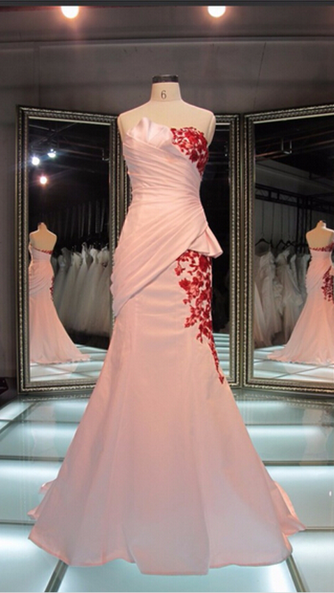 Real Image Prom Dress Elegant Gorgeous Mermaid Sweetheart Ruched ...