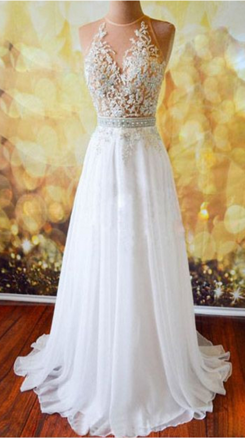White Prom Dress ,prom Dresses on Luulla