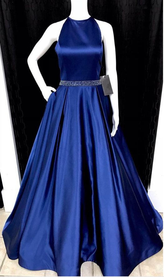 Navy Blue Prom Dress Navy Blue Prom Dress Evening Dresses on Luulla