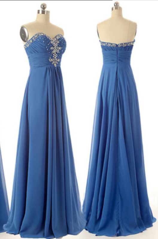 Prom Gown,royal Blue Prom Dresses,evening Gowns,formal Dresses,royal ...