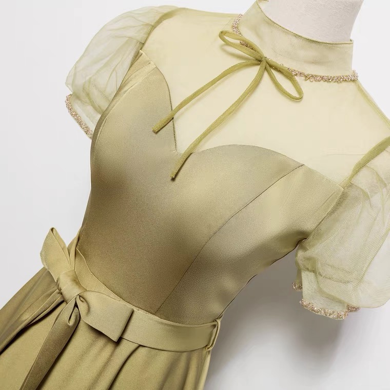 Prom Dresses High Neck Prom Dress, Midi Dress,unique Party Dress on Luulla