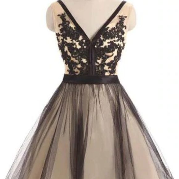 Simple Dark Red Prom Dresses V Neck Off The Shoulder Custom Made Lace