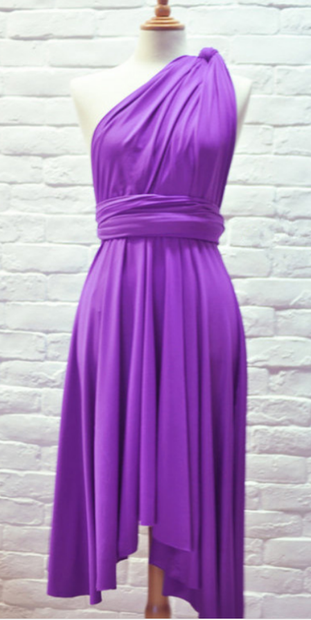 Purple Simple Prom Dresses,short Homecoming Dress on Luulla