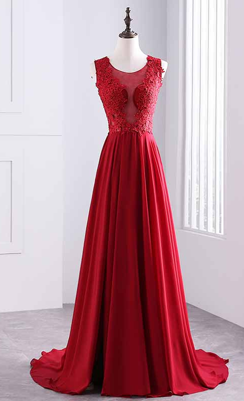 Sexy Prom Dresses,a Line Prom Dresses,lace Appliques Prom Dresses ...