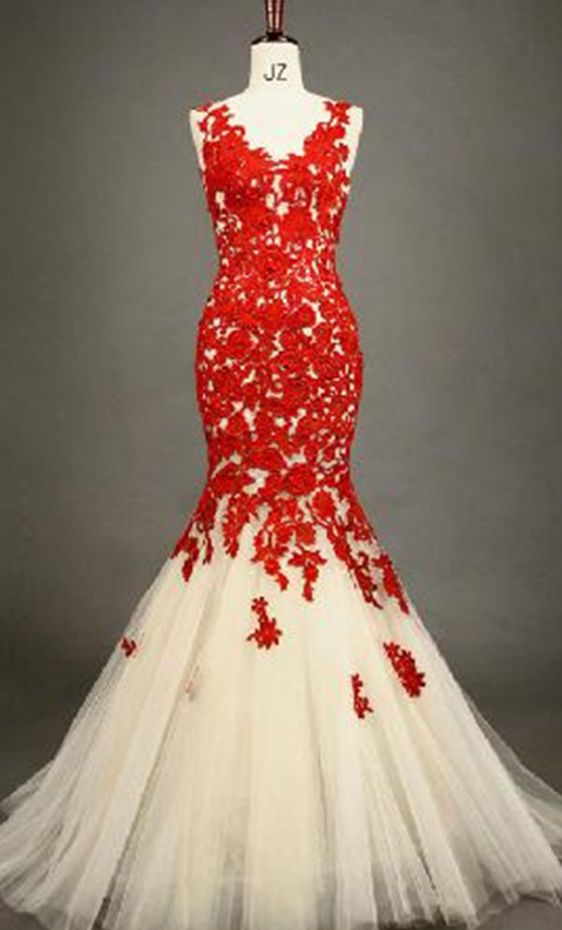 Red Prom Dress,prom Gown,fashion Sheath Off The Shoudler Prom Dresses ...