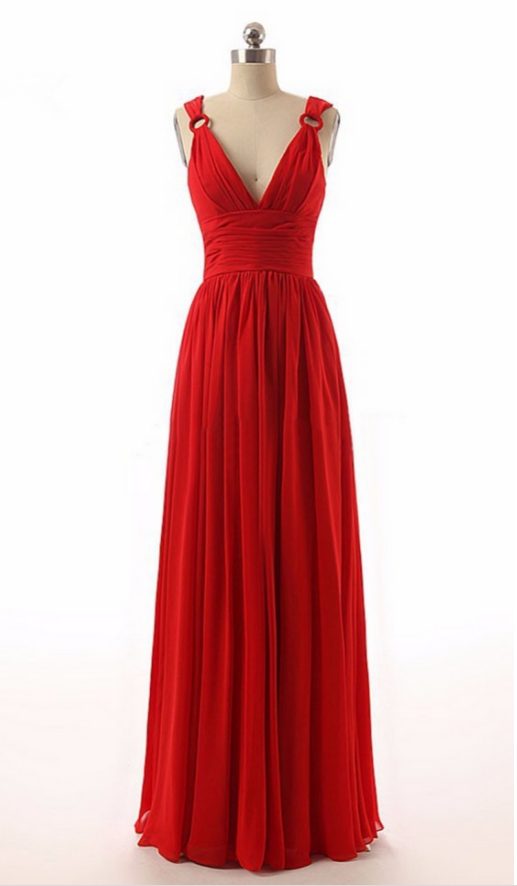 Dresses Straps Four Seasons Of Silk Red Dress Ah Long Sexy Party Dress ...