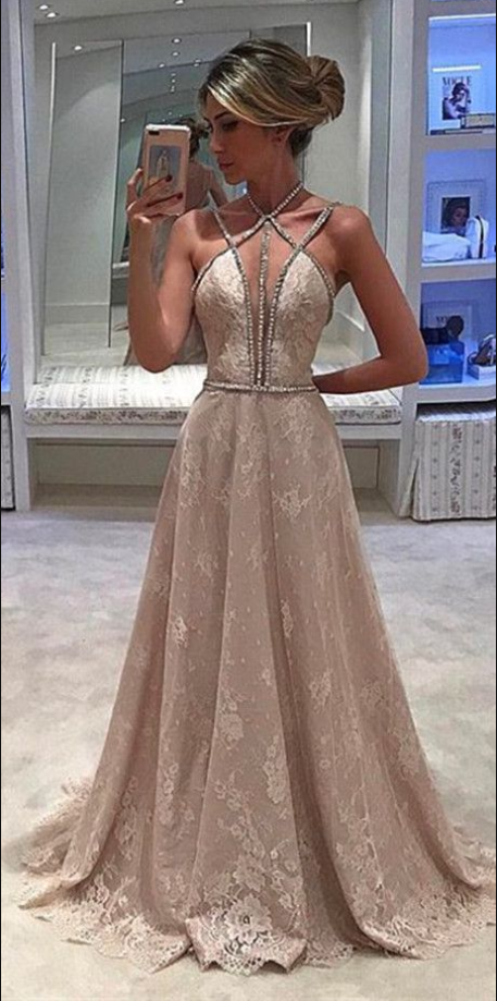 Charming Prom Dress,sexy Prom Dress,lace Prom Dresses,long Evening ...