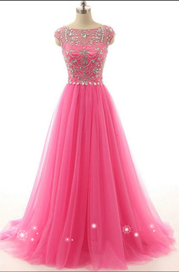 Prom Dresses,party Dresses,prom Dress, Prom Dresses, A-line Tulle ...