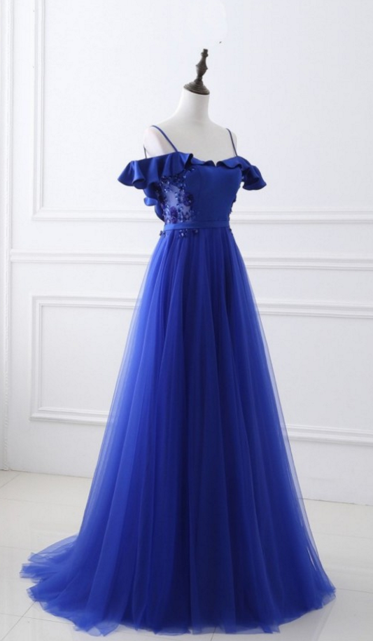 Unique, Blue Prom Dresses Fashion Evening Dresses on Luulla