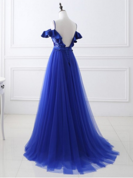 Unique, Blue Prom Dresses Fashion Evening Dresses on Luulla